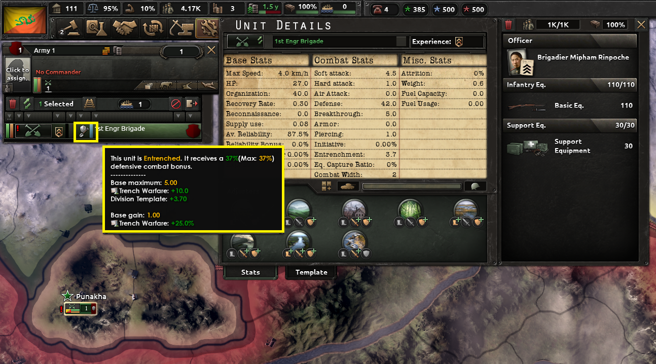 Did entrenchment change? | Paradox Interactive Forums